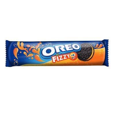Oreo Biskuit Fizzy Regular 133g - Crunchy Chocolate Biscuits with a ...
