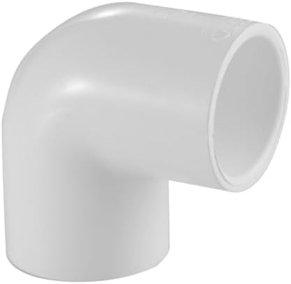 Amazon.com: Lesso America 406 Series PVC Pipe Fitting - 90° Ell ...