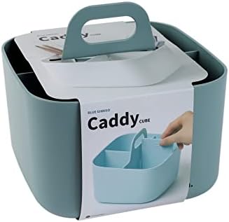 BLUE GINKGO Multipurpose Caddy Organizer - Stackable Plastic Caddy with ...