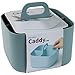 BLUE GINKGO Multipurpose Caddy Organizer - Stackable Plastic Caddy with ...