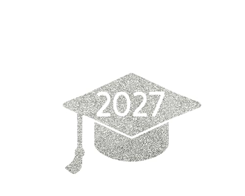 Amazon.com: 2027 Graduation Cap Iron On Decal, Heat Transfer Patch, HTV ...