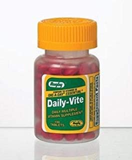 Amazon.com: Daily-Vite - Multivitamin Supplement - 3000 IU / 60 mg ...