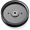 Amazon.com : Phoenix Mfg. Flat Idler Pulley, 5 Inch Outside Diameter ...