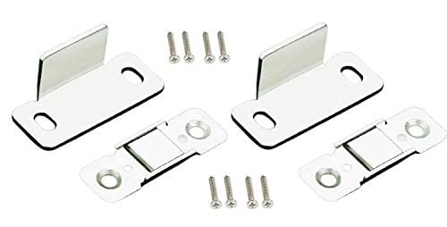 MHS Ultra Slim Magnetic Door Catcher & Stopper with Screws – Heavy Duty ...