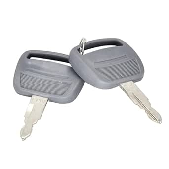Amazon.com: Manioiity CNH1 Excavator Key 2pcs Compatible with Case ...