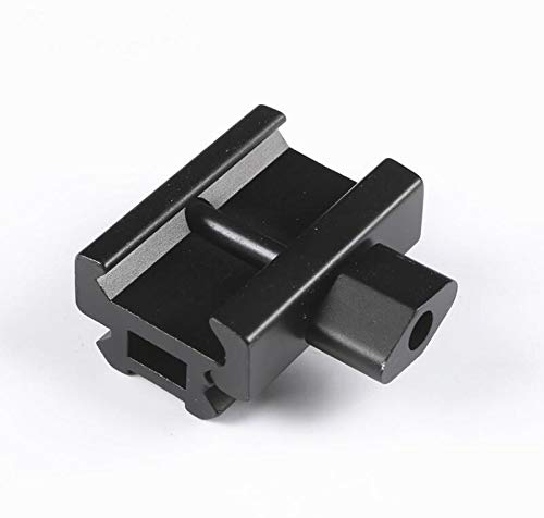 40mm Short Riser Rail Mount, 3 Slots Low Profile Picatinny Weaver Sight ...
