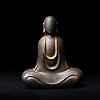 Amazon.com: Daisylily Faceless Buddha Statue - Solid Cast Iron Buddha ...