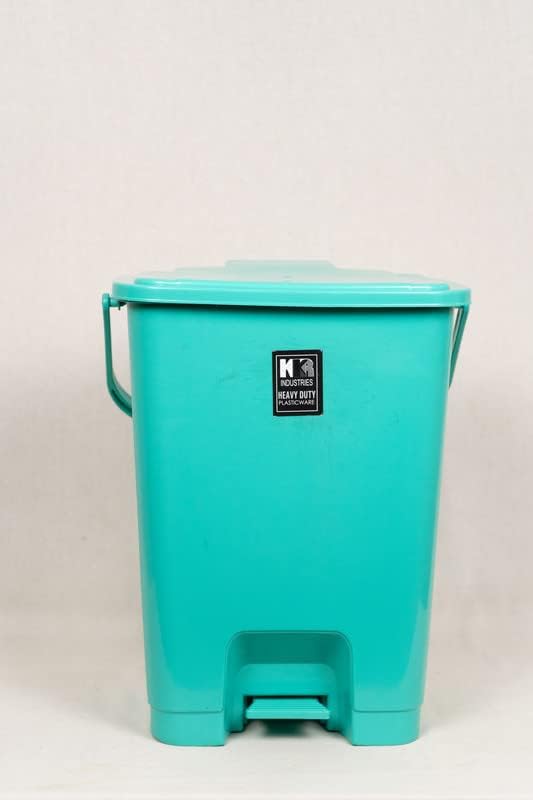 KKR Industries Rectangular Plastic Dustbin with Pedal for Indoor ...