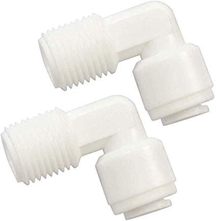 REMO 1/4 Inchi Bowl Elbow Connectors (4 Pcs) for All Kind of RO Water ...
