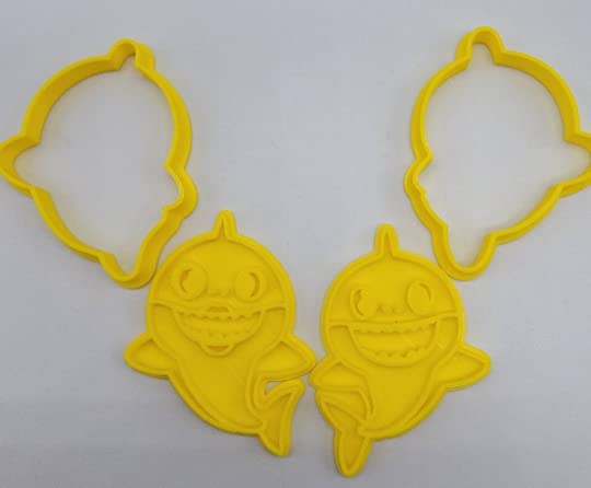 Baby Shark Cookie Cutter & Stamp – Yaxa Colombia