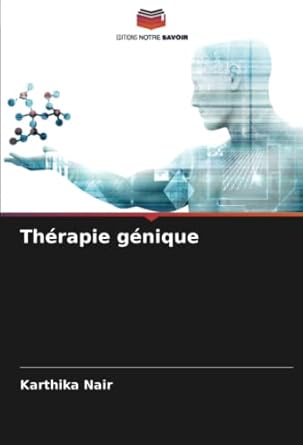 Buy Thérapie génique Book Online at Low Prices in India | Thérapie ...