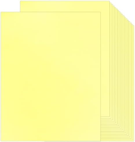 Amazon.com : Yellow Thick Paper Cardstock - for Invitations Card ...