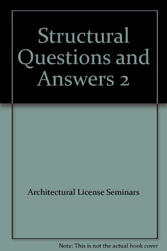 Structural Questions and Answers 2 : Architectural License Seminars ...