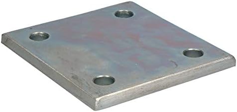 Maypole 232 4 inch Drop Plate - Zinc Plated : Amazon.co.uk: Automotive