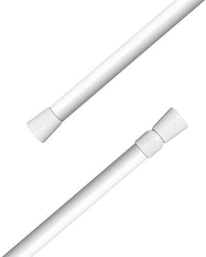 Aluminium Extendable Curtain Rod Tension Pole Easy Fitting For Net ...