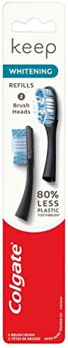 Amazon.com : Colgate Keep Replaceable Head Toothbrush, Whitening Refill ...