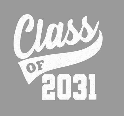 Amazon.com: Graduation Iron On Transfer, Class Of 2031 Tshirt Decal ...