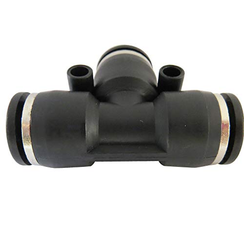 Snapklik.com : Metalwork Push To Connect Tee Union Fitting, Air Hose T ...