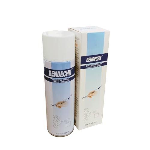 Bendechk Handpiece Cleaning Lubricant Spray 550 ml: Amazon.com ...