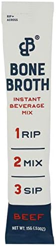 Amazon.com : Bare Bones Beef Bone Broth Instant Powdered Mix | Rich ...