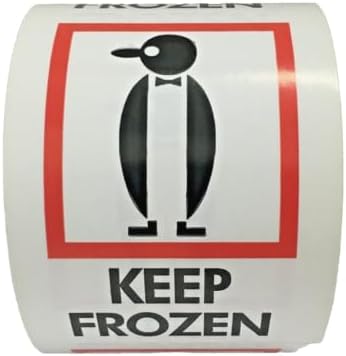 Amazon.com : Red Do Not Open with Sharp Object Label | Large Special ...