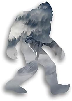 Amazon.com: DHDM Designs Bigfoot Sasquatch Laminated Vinyl Decal ...