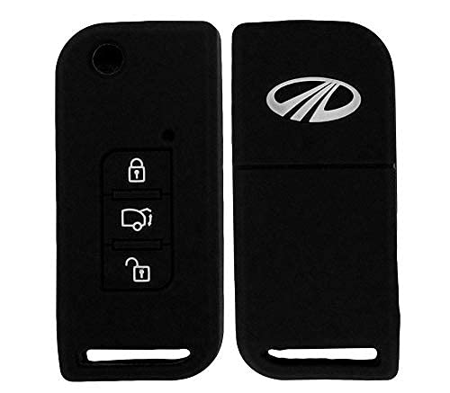 Silicon Key Cover Premium Silicone Smart Key Cover Shell for Mahindra ...