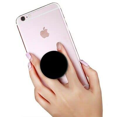(Pack of 1pc) Mobile Finger Grip Back Holder (Sockets) Expanding Stand ...
