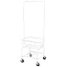 Amazon.com: Amazon Basics Rectangular Laundry Hamper Basket Butler Cart ...