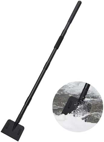 Amazon.com : JAOTREL Flat Shovel,Snow Shovel, Ice Scraper, 54 inch Snow ...