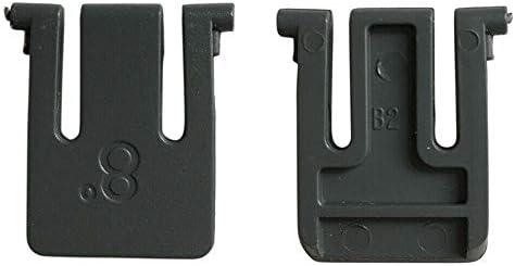 Computer Keyboard Feet Replacement 2 Pcs - Rubber Grip Small Ergonomic ...