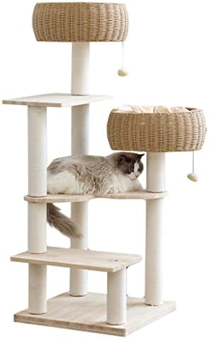 Amazon.com : JALYKA 20 Pound Heavy Duty Cat Tree For Cats Trees And ...