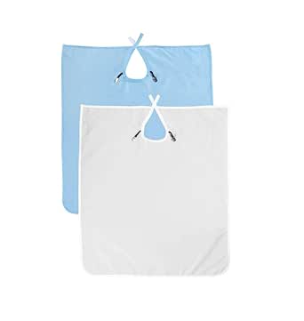 Amazon.com: AmeriCan Goods 2/Pk Dental Patient Barrier Apron Blue ...