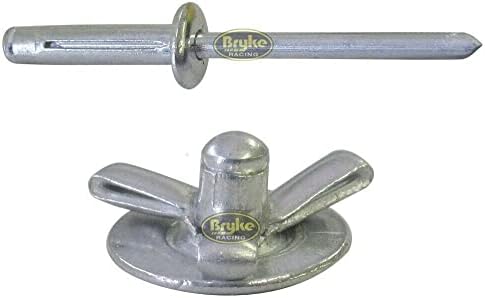 Amazon.com: Bryke Fasteners 1/8" Small Head Exploding Pop Rivets Mill ...