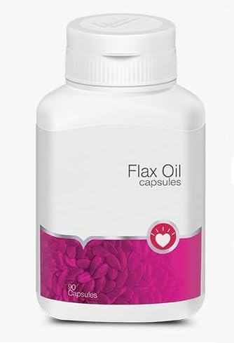 Flax Oil Capusles -Dietary Supplement Tablets - 90N (Better Health ...