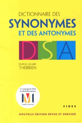 DICTIONNAIRE DES SYNONYMES ET DES ANTONYMES: THERRIEN,MICHEL, DUPUIS ...