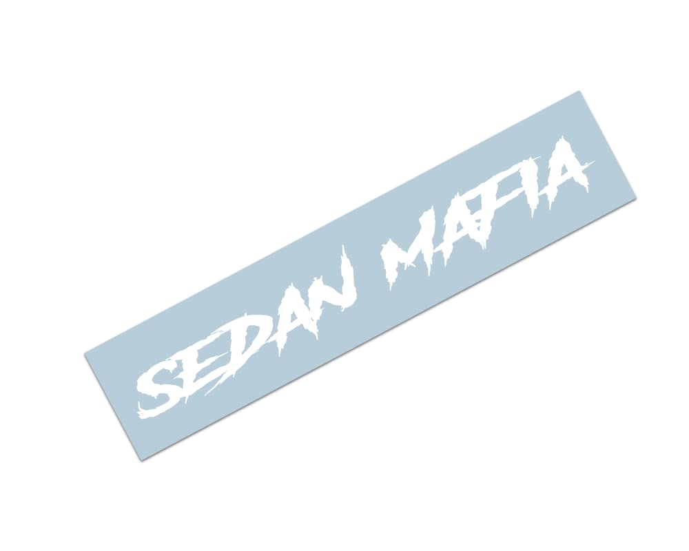 Amazon.com: Sedan Mafia Windshield Decal Sticker Banner Window Car JDM ...