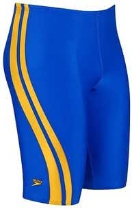 Amazon.com: Speedo Quantum Splice Jammer,Sapphire/Gold,26 : Clothing ...
