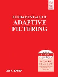 Fundamentals of Adaptive Filtering : Ali H. Sayed: Amazon.in: Books