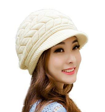 Buy DIGITAL SHOPEE Winter Warm Knitted Hat Snow Ski Caps for Women Free ...