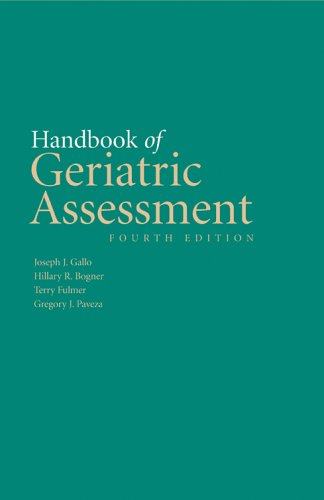 Handbook Of Geriatric Assessment: 9780763730567: Medicine & Health ...
