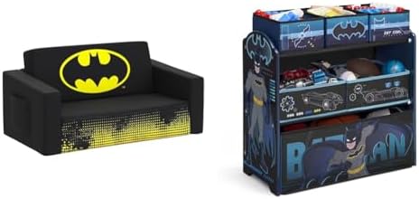 Amazon.com: Delta Children Batman Cozee Flip-Out Sofa - 2-in-1 ...