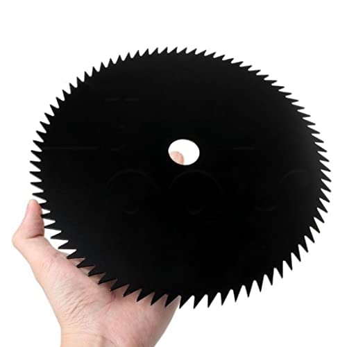"40T Heavy Duty Black Iron Wood and Grass Cutting Blade: Versatile ...