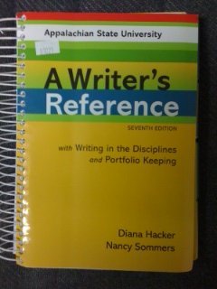 A Writer's Reference with Writing in the Disciplines and Portfolio ...