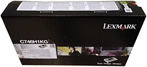 Amazon.com: Lexmark C746H1KG High-Yield Toner Cartridge, Black in ...