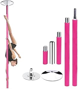Amazon.com: Silicone Dance Pole,Removable Dancing Pole,360 Spin and ...