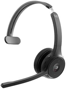 Amazon.com: Cisco Headset 722, Wireless Dual On-Ear Bluetooth Headset ...