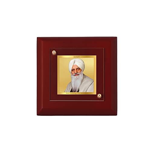 DIVINITI Minima Pure 24K Gold Plated Radha Swami Spiritual Frame ...