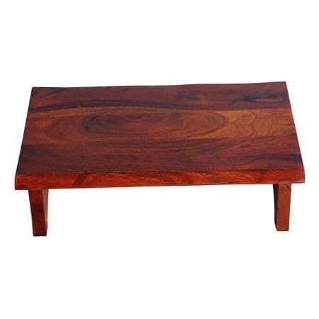 Home Nest Sheesham Wood Pooja Chowki Pooja Bajot Pooja Peeta Pidha ...