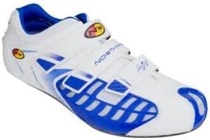 Amazon.com: Northwave Bike Aerator 3 Cycling Shoe - Men's White/Blue ...